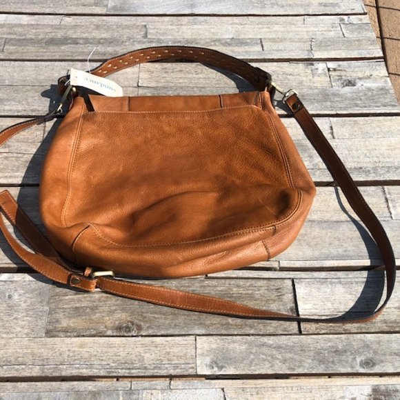 Sundance | Bags | New Flap Bag In Cognac Leather From Sundance | Poshmark